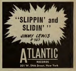 Jimmy “Baby Face” Lewis: “Slippin’ And Slidin’” – Spontaneous Lunacy