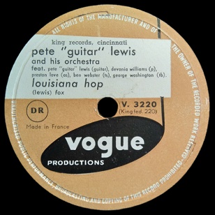 Pete “Guitar” Lewis: “Louisiana Hop” – Spontaneous Lunacy